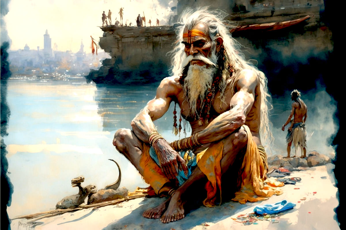The Andha Master of Varanasi and Sri Sri Naga Baba's Exposition of Nama ...