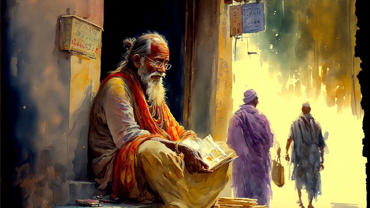 The Andha Master of Varanasi and Sri Sri Naga Baba's Exposition of Nama ...