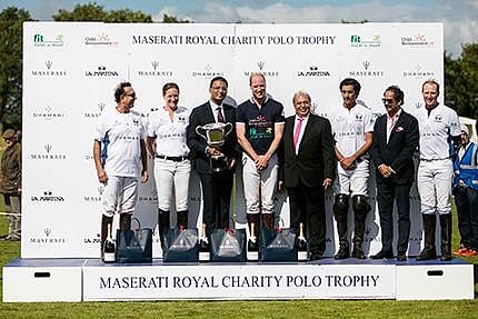At the Maserati Royal Charity Polo Trophy, Dhamani 1969 Team plays in ...