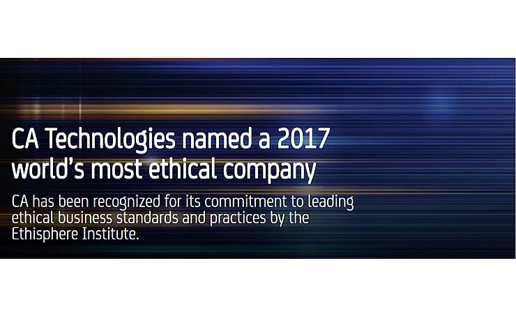CA Technology, CA Technology Report, CA Technology Study, Ethical Company, Ethisphere Institute ...