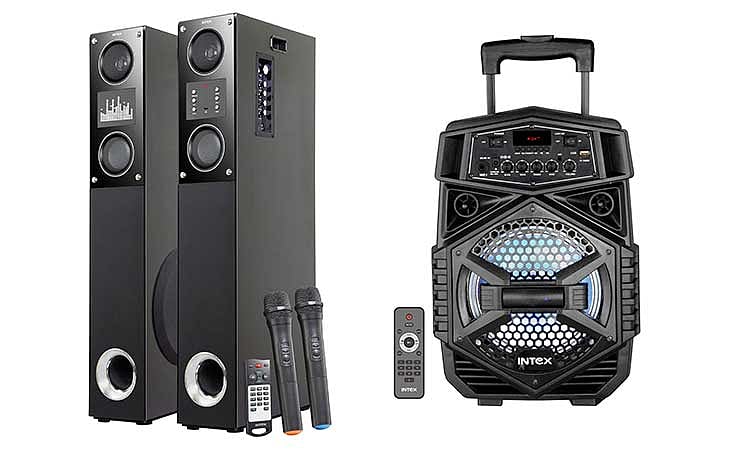 Intex Technologies, Intex Trolley Speaker, Multimedia Trolley Speakers ...