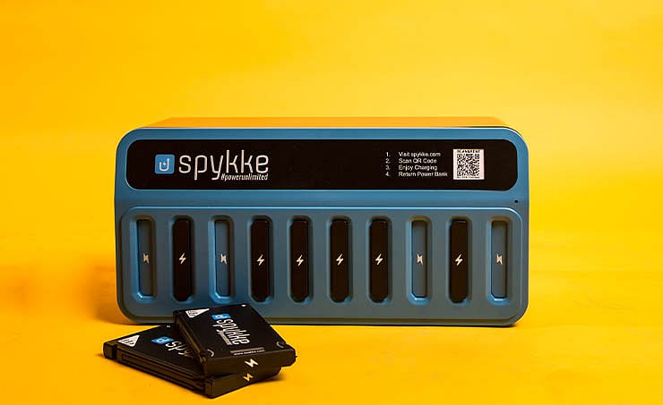 JustDial Co-Founder Launched Smartphone Powerbank Rental Network 'Spykke'