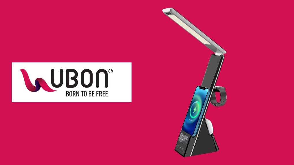 UBON Introduces Tech Master LM-915 Foldable Table Lamp