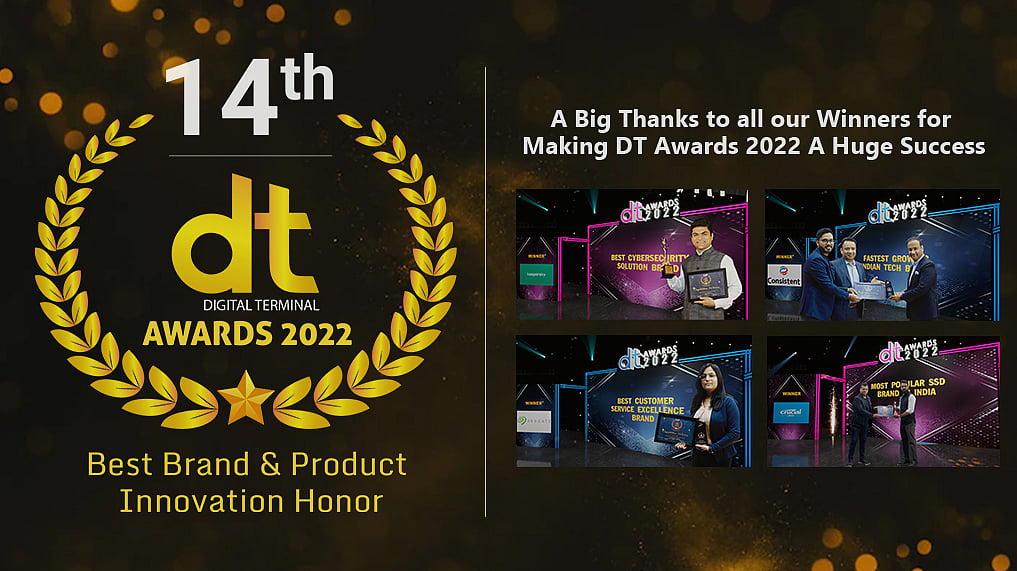 DT Awards 2022 Concluded Successfully as Best Tech Brands got Honored ...
