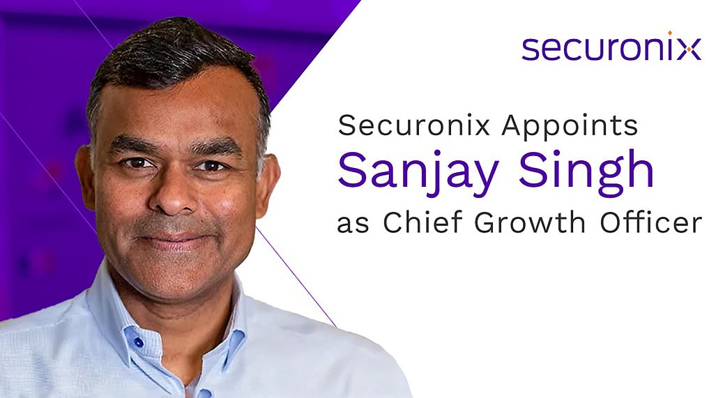 Securonix Appoints Sanjay Singh As The Chief Growth Officer