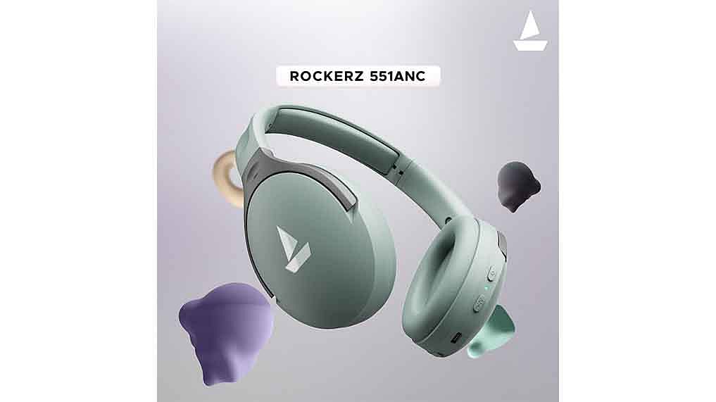 boAt Introduces Rockerz 551 ANC Wireless Headphone