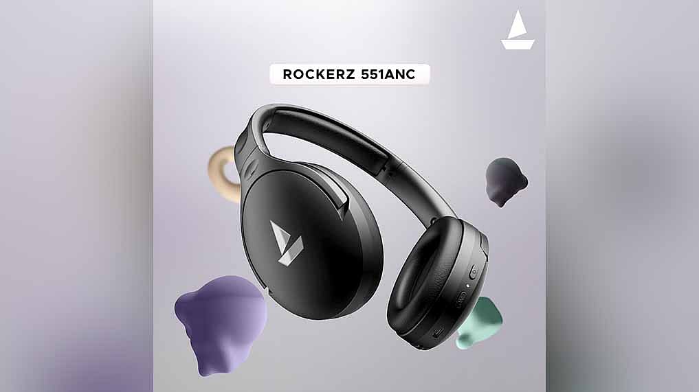 boAt Introduces Rockerz 551 ANC Wireless Headphone