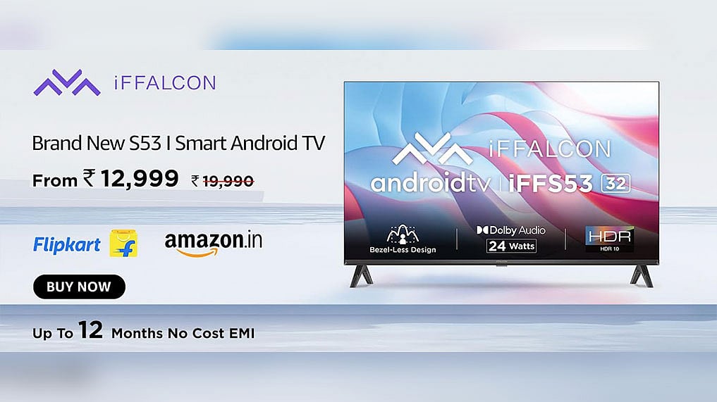 iFFALCON ने लांच किया 32 inch का स्मार्ट TV iFFALCON S53, Android TV 11 ...