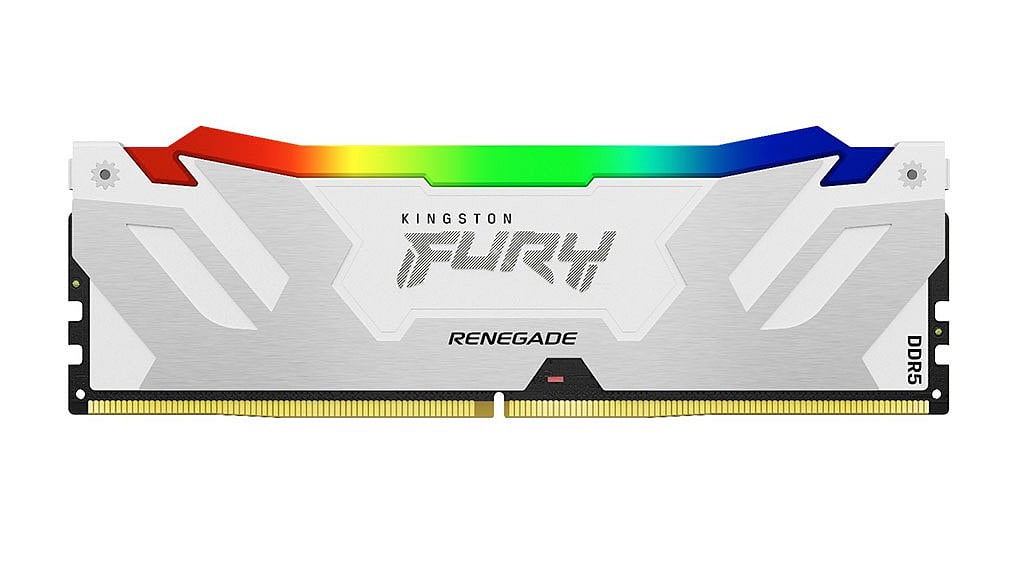 Kingston FURY Adds White Heat Spreaders to its DDR5 Memory Modules