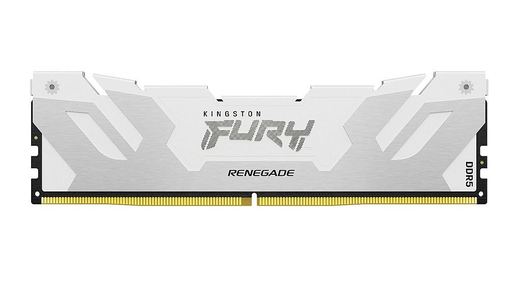 Kingston FURY Adds White Heat Spreaders to its DDR5 Memory Modules