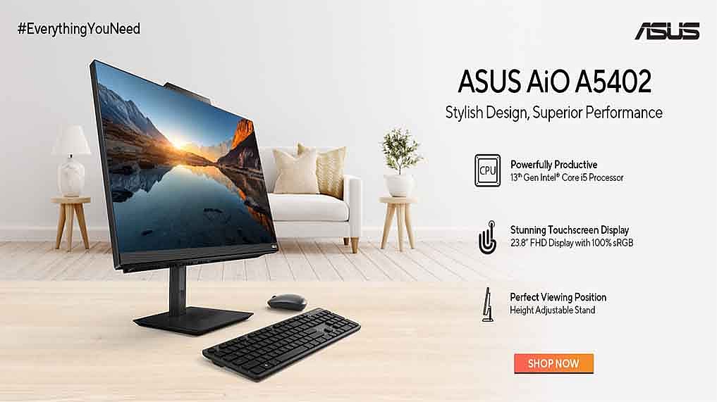 ASUS Introduces New AIO A5 Series Desktop in India