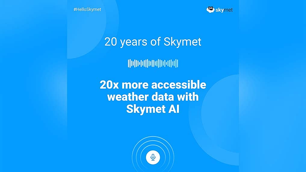 Skymet Celebrates its 20th Anniversary with Launch of Skymet AI