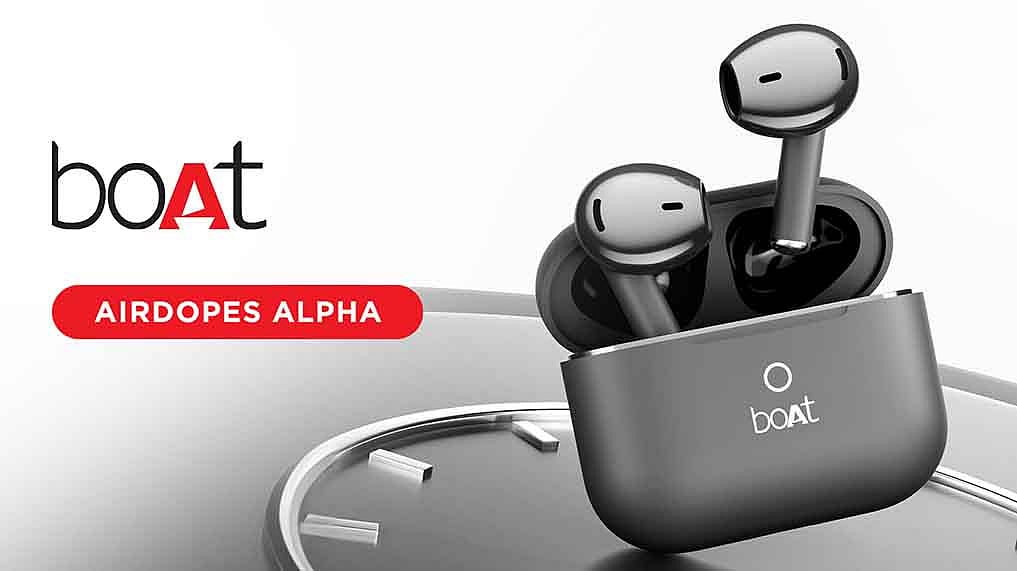 boAt Unveils Airdopes Alpha TWS Earbuds with Impressive Battery Life