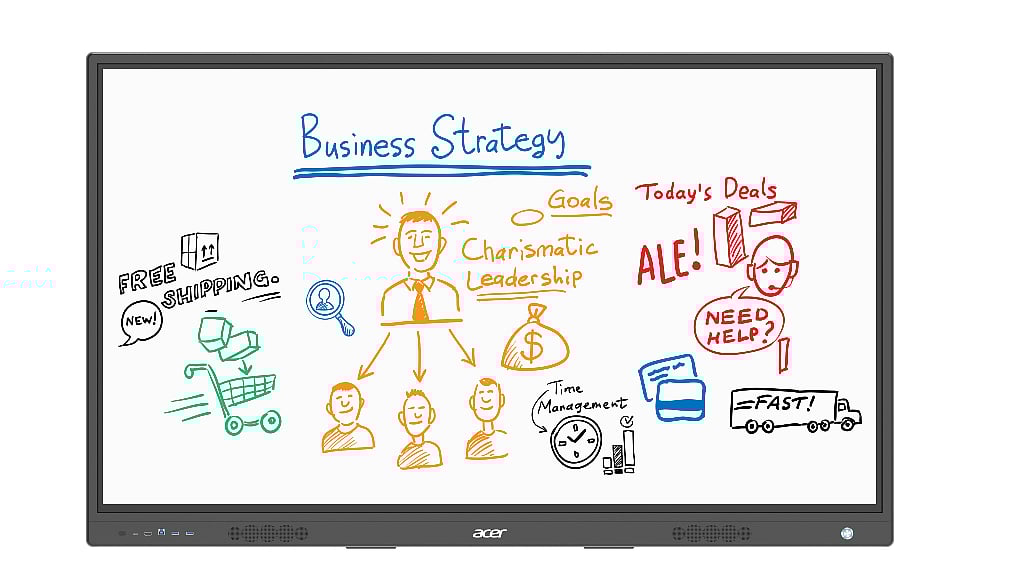 Acer India Unveils New IZ65A and IZ75A Interactive Flat Panels