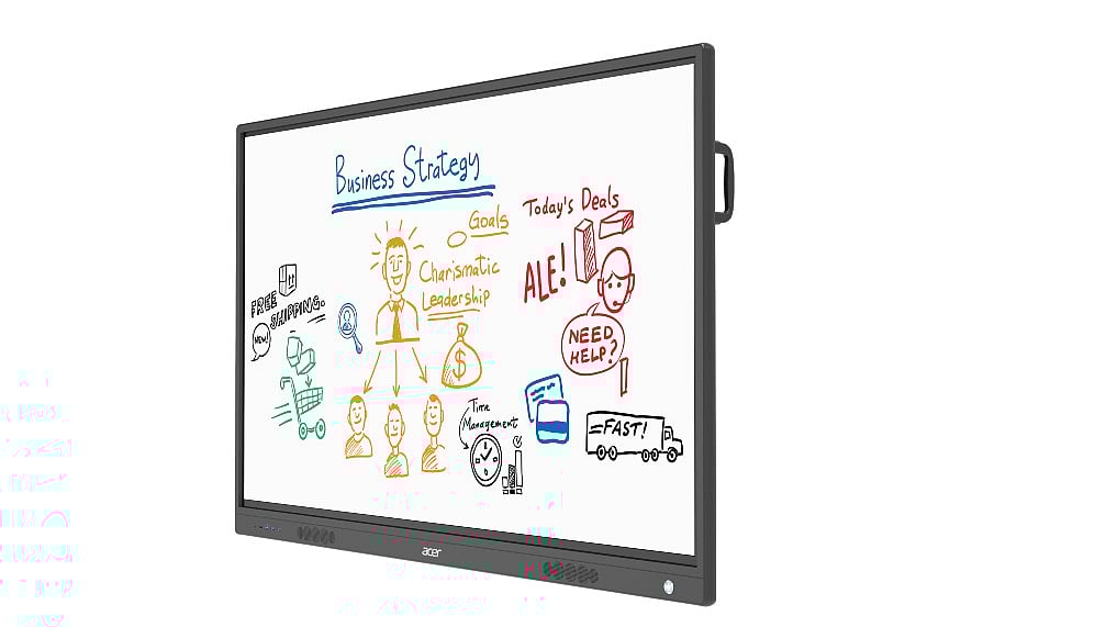 Acer India Unveils New IZ65A and IZ75A Interactive Flat Panels