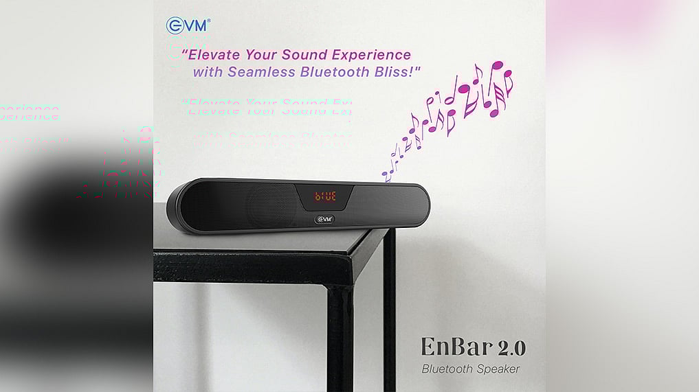 EVM Introduces its Latest EnBar 2.0 Bluetooth Speaker