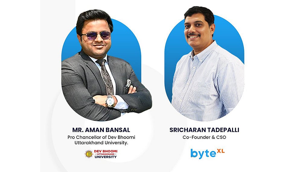 byteXL Signed MoU with Dev Bhoomi Uttarakhand University