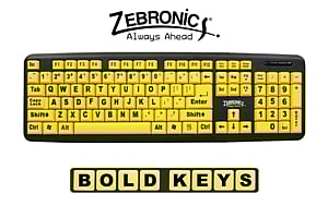 Top Notch Infotronix, Zebronics Keybords, Zebronics Bold Keys Keyboards ...
