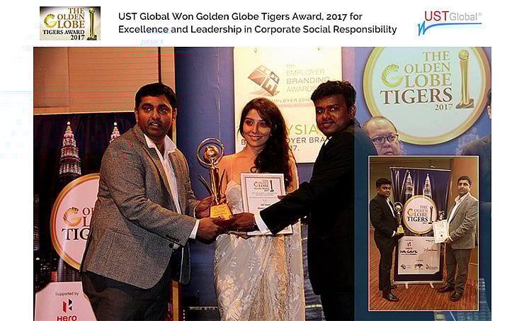 UST Global, UST Global Solutions, Golden Globe Tiger Award 2017, UST ...