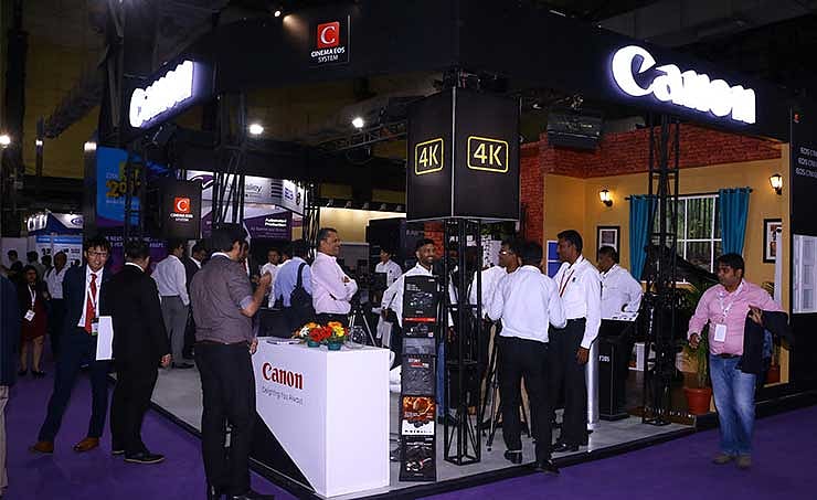 Canon India, Canon Innovation, Broadcast India Show, Canon Products ...