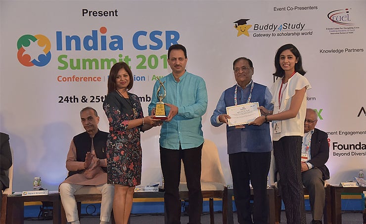 WPP India, WPP Wins Award, CSR Summit 2018, Best CSR Impact Award, IT ...