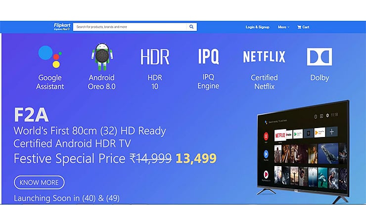 iFFALCON India, iFFALCN TV, TCL Technologies, iFFALCON 32F2A TV, Google ...