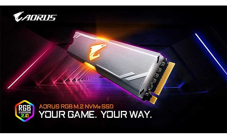 Gigabyte India, Gigabyte SSD Lineup, AORUS RGB Series, Gigabyte RGB ...