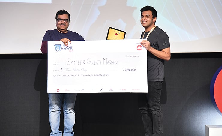 TechGig India, TechGig Code Gladiators 2019, Sameer Gulati Winner Again ...