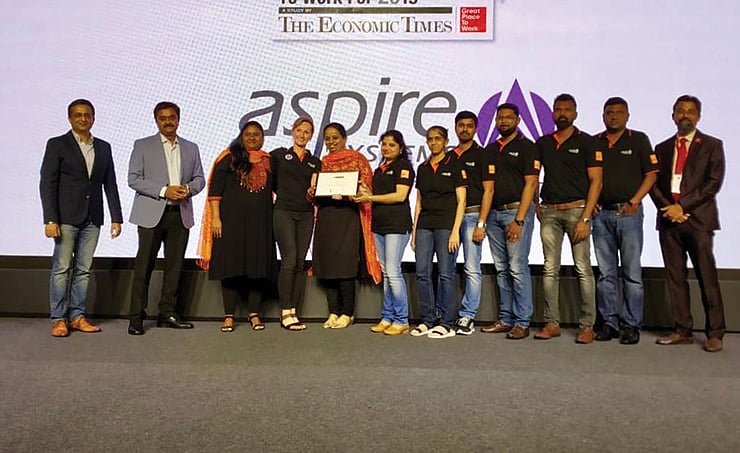 Aspire Systems India, Aspire Systems Ranked 38, India Best Companies to Work For 2019, Aspire ...