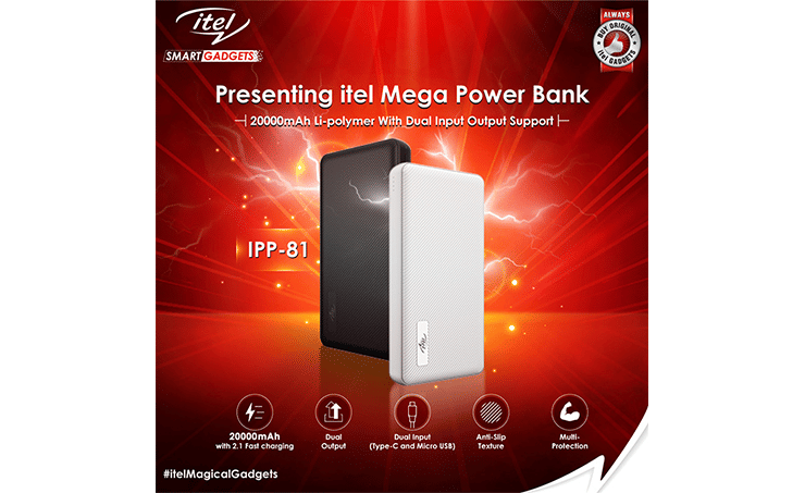 Itel India, itel Powerbank, itel IPP-81, IPP-81 Powerbank, itel ...