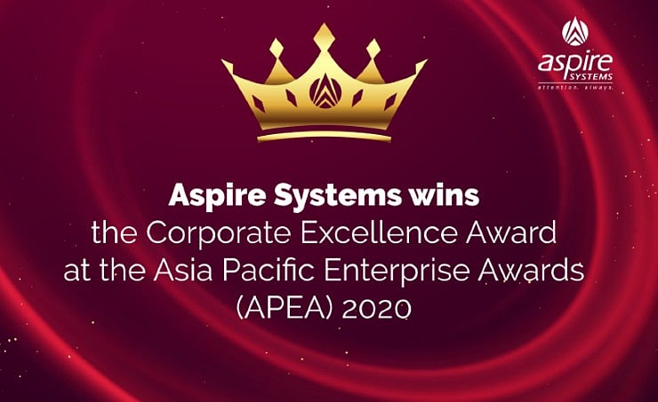 Aspire Systems, Corporate Awards, APEA 2020, IT News, Technology News ...