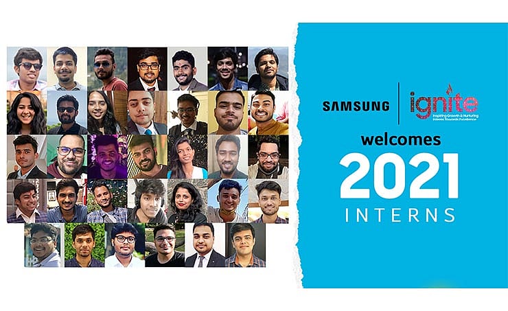 Samsung India, Samsung Internship Program, IGNITE Internship Program ...
