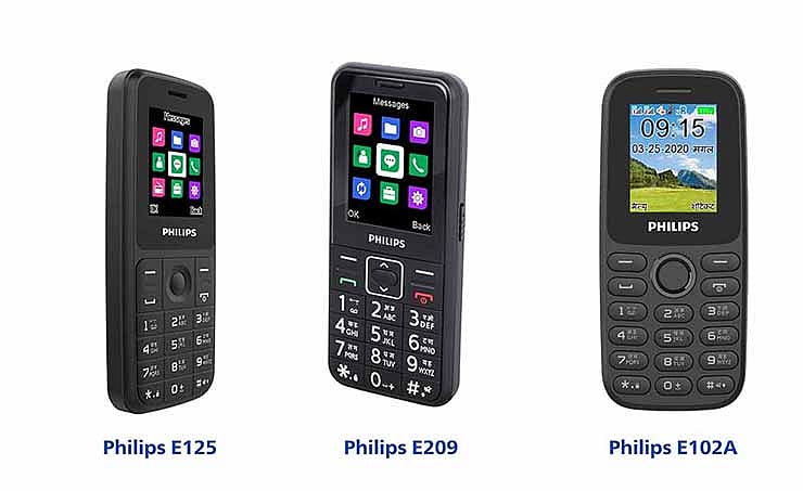 TPV Technology, Philips India, Philips Feature Phones, Feature Phones ...