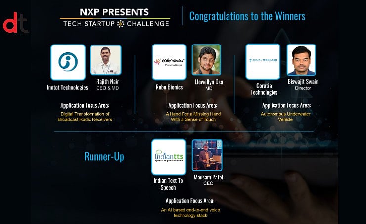 NXP Semiconductors Reveals Winners of NXP India Tech Startup Challenge 2022