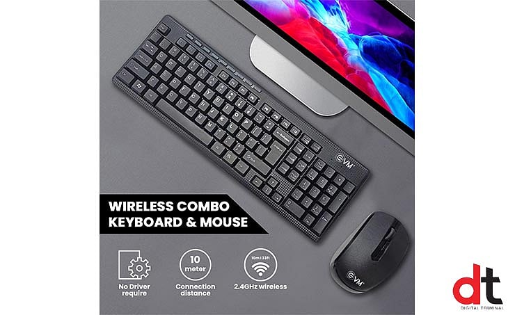 EVM India, EVM keyboards, EVM mouse, EVM wireless keyboard, WKM 225 ...