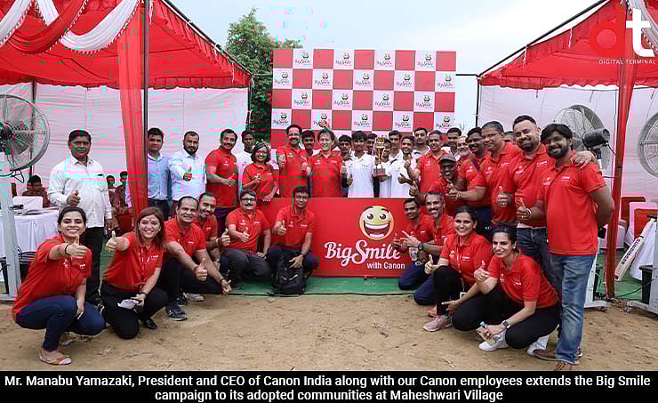 Canon India, canon campaign, Big Smile with Canon, Canon CSR activities ...