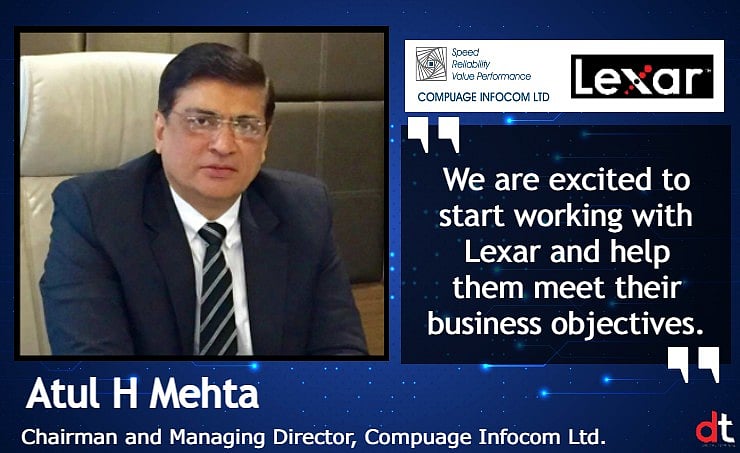 Lexar India, Compuage Infocom, Distribution Partnership, IT Distributor ...