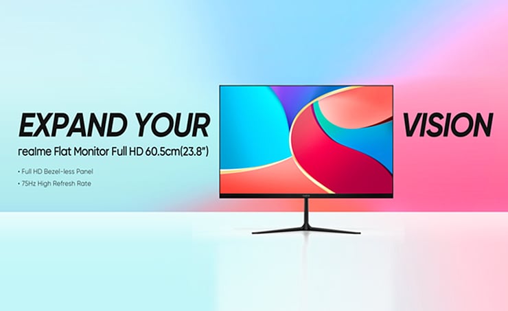 Realme India, realme Flat Monitor, realme monitor, advance monitor ...