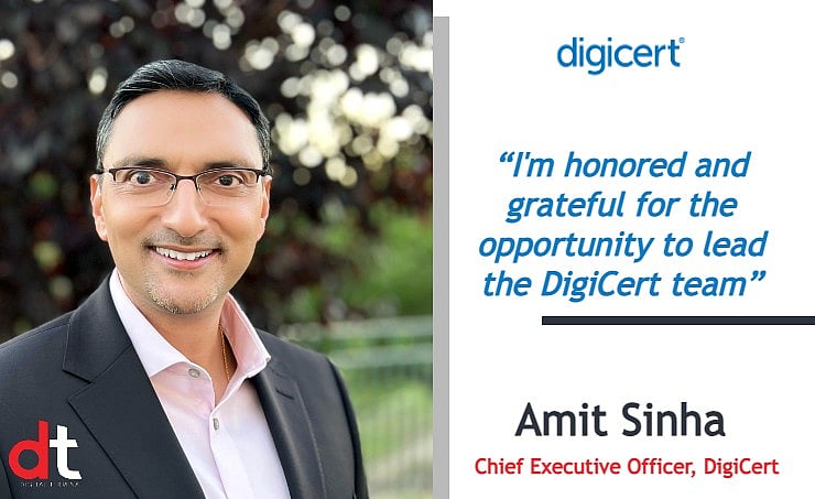 DigiCert India, DigiCert Leadership, New Appointment, Amit Sinha DigiCert, IT News, Technology ...