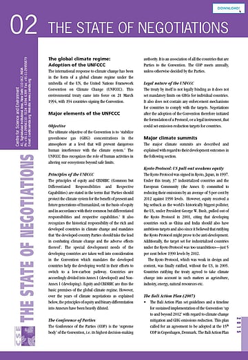 Factsheet: The state of negotiations