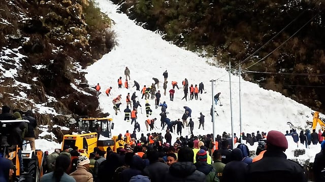 White Death: Avalanche strikes near Sikkim’s Nathula Road for the first ...