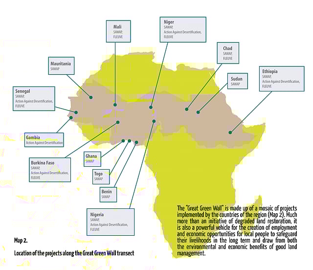Losing land to desertification