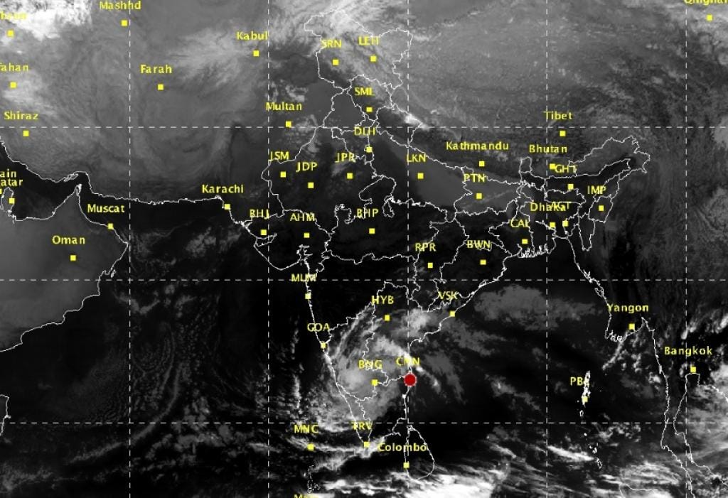 After killing at least 12 in Tamil Nadu and Andhra, cyclone Vardah ...