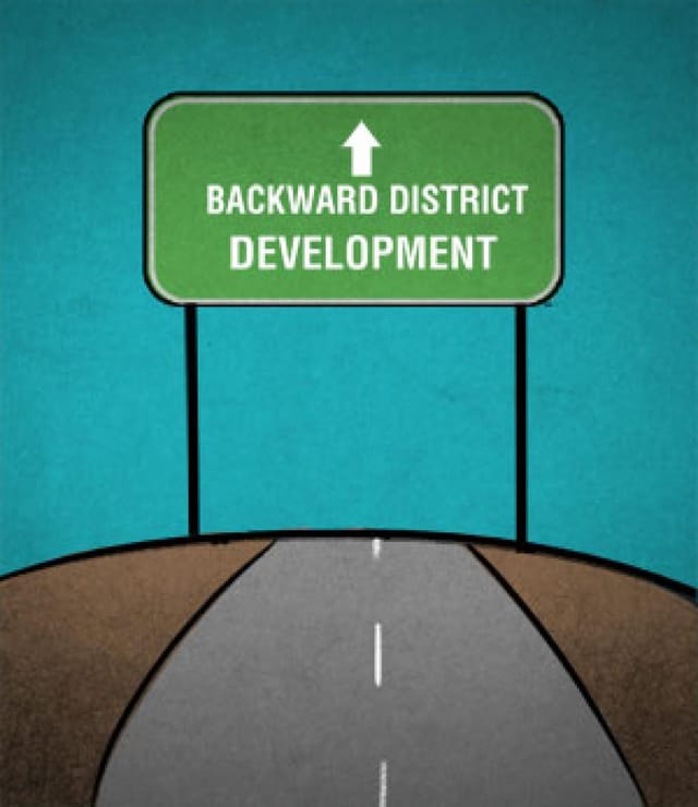 Step forward from the backward districts
