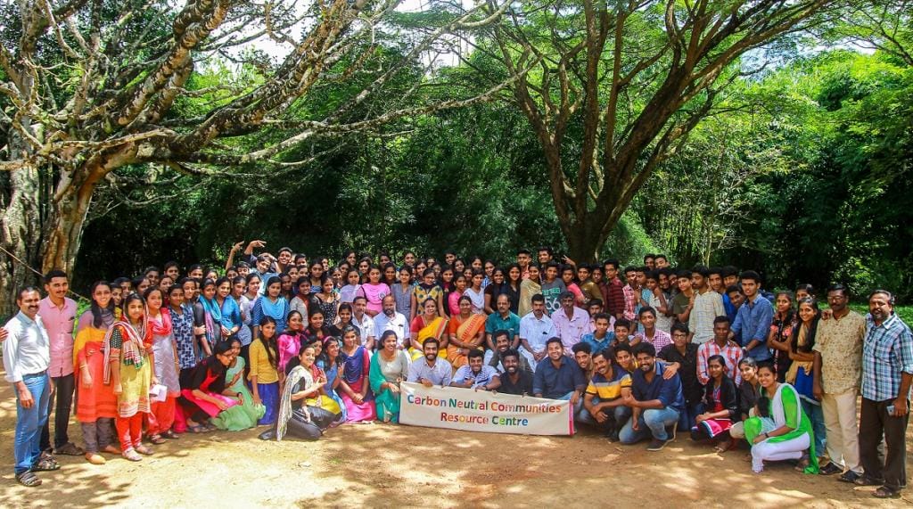 Making of a carbon-neutral community in Kerala