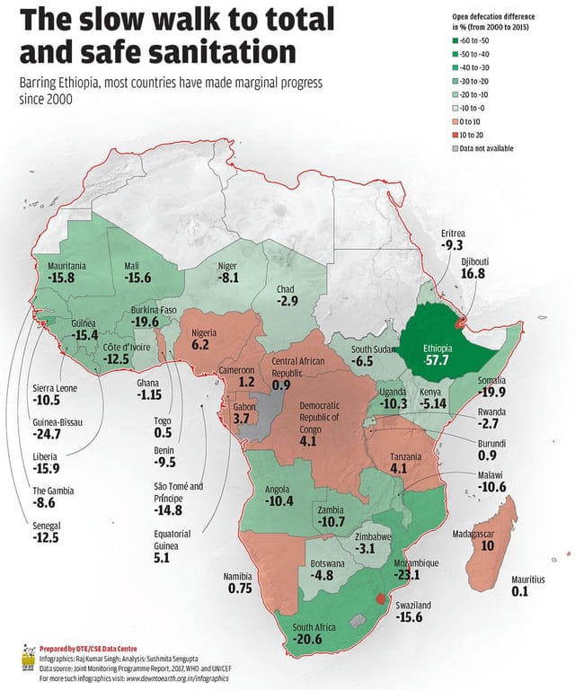 Sub-Saharan Africans spend 60 hours a year finding a private place to ...