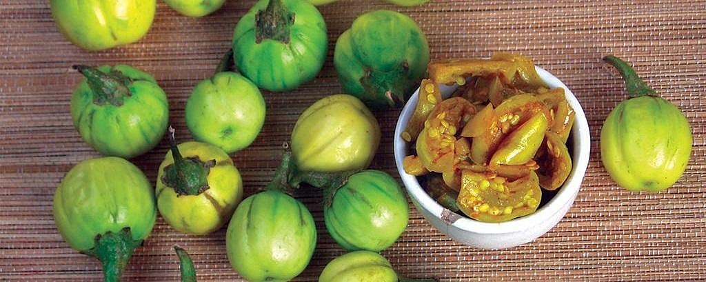 These miniature brinjals can be cooked in myriad ways