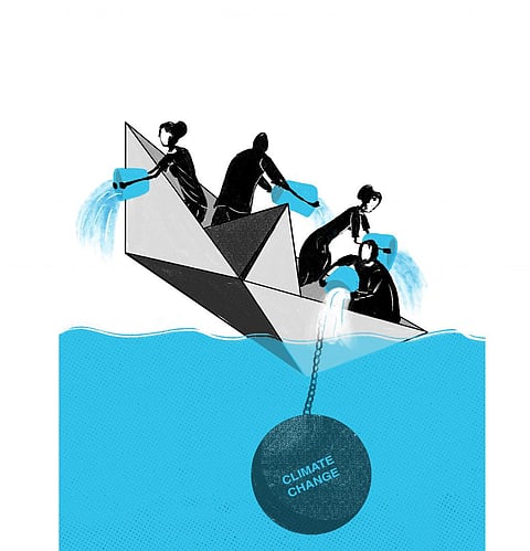 Climate change and water: First victims