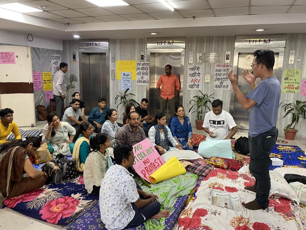 India’s HIV-affected community ends protest over alleged shortage of drugs