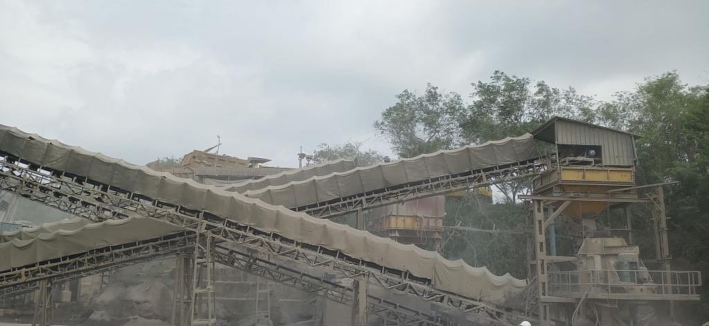 This Pune stone-crusher unit shows how to do it properly